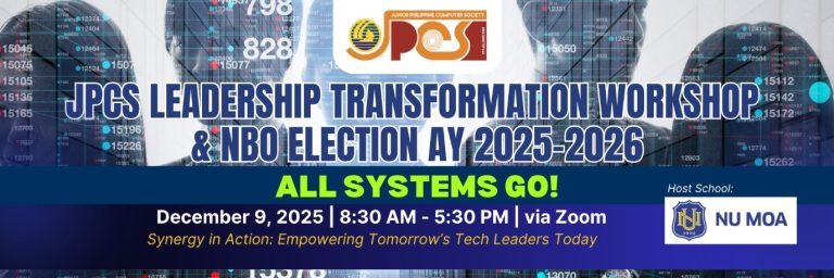 JPCS Leadership Transformation Workshop & NBO Election AY 2025-2026 ...